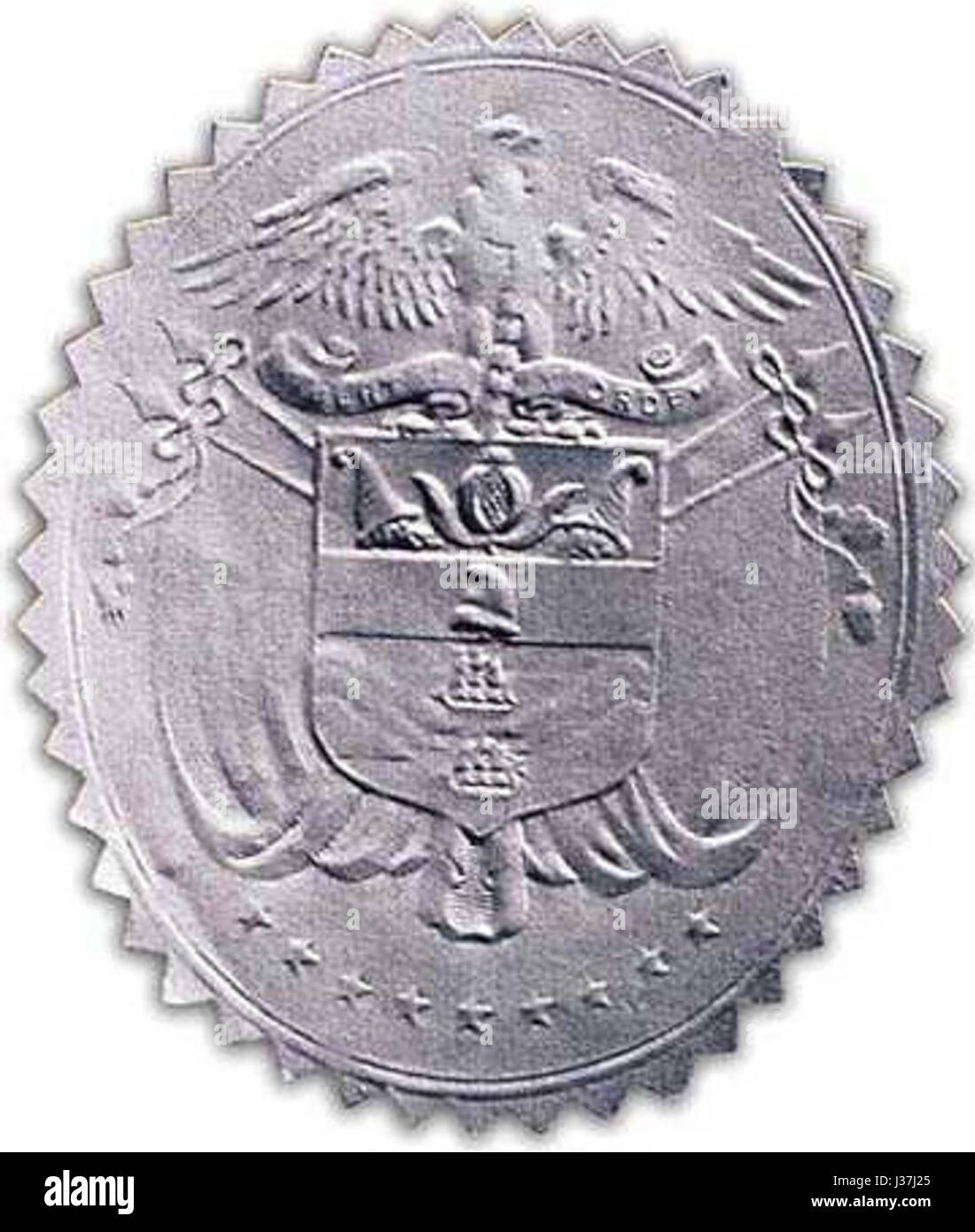 The Coat of Colombia Seal is the official emblem of the Republic of ...