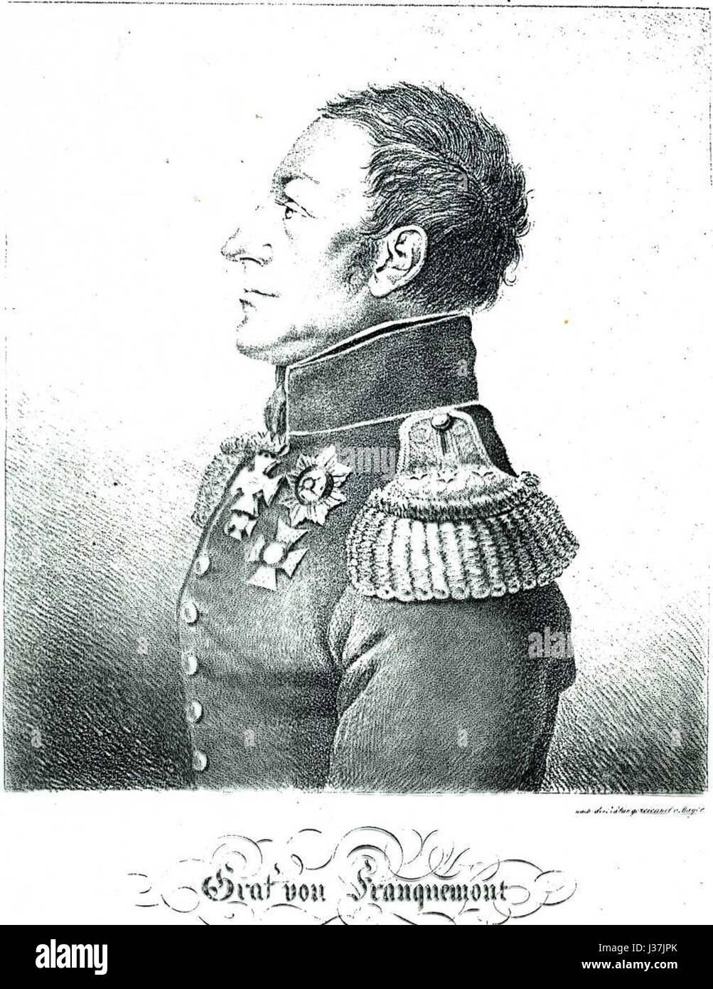 Comte Frederic v. Franquemont Stock Photo - Alamy