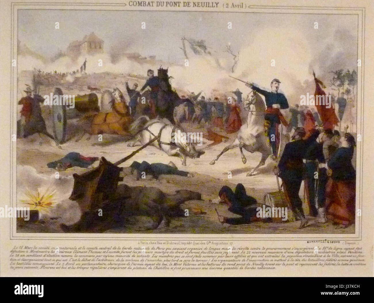 This refers to a historical event during the Paris Commune ...