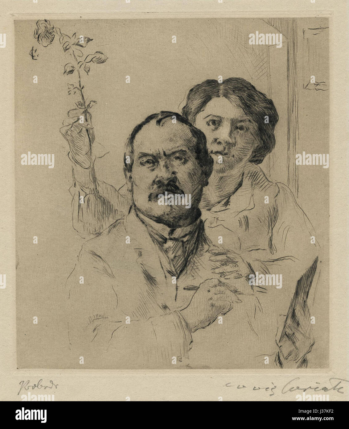 Selbstbildnis mit gattin hi-res stock photography and images - Alamy