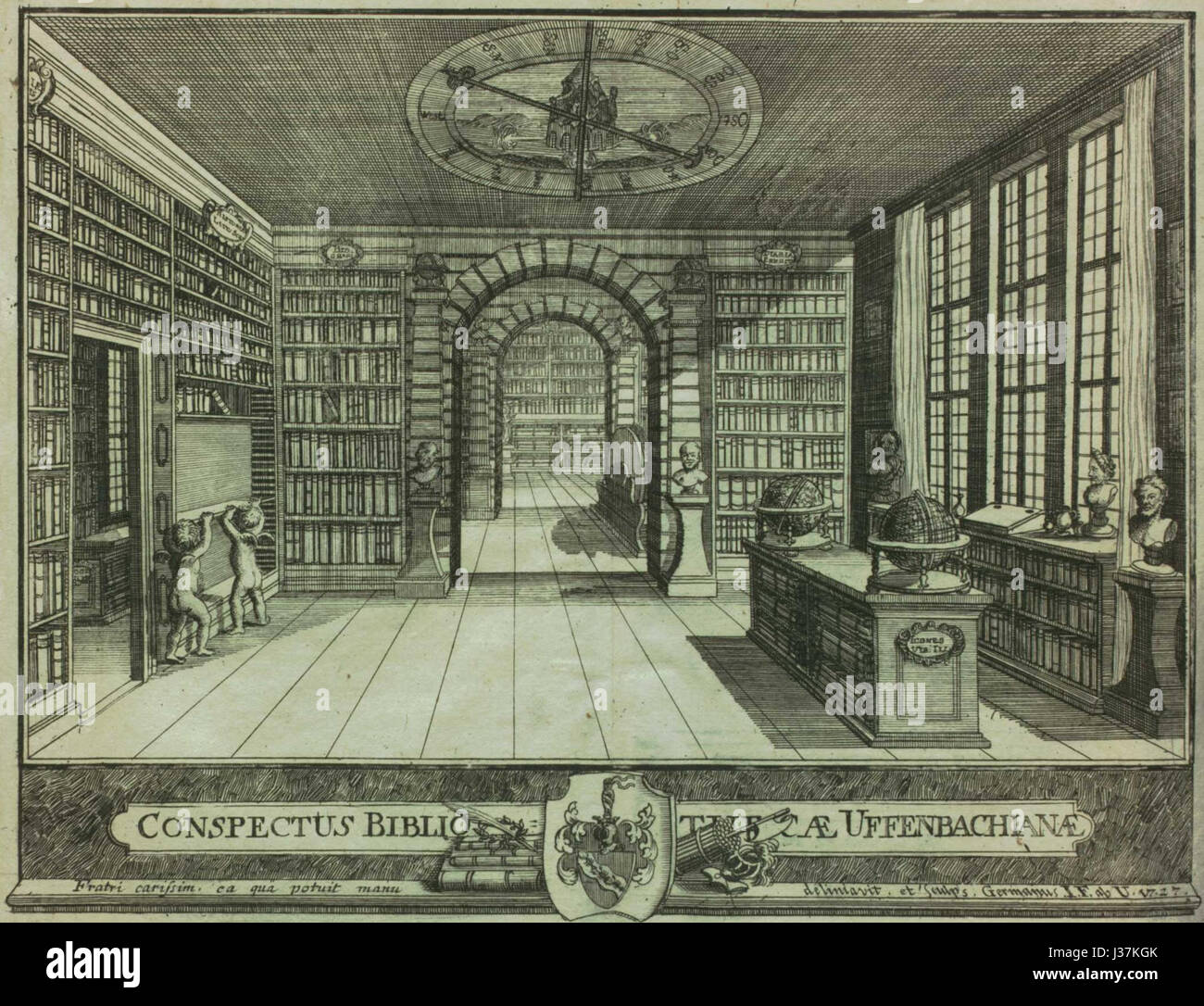 Conspectus bibliothecae uffenbachianae hi-res stock photography and ...