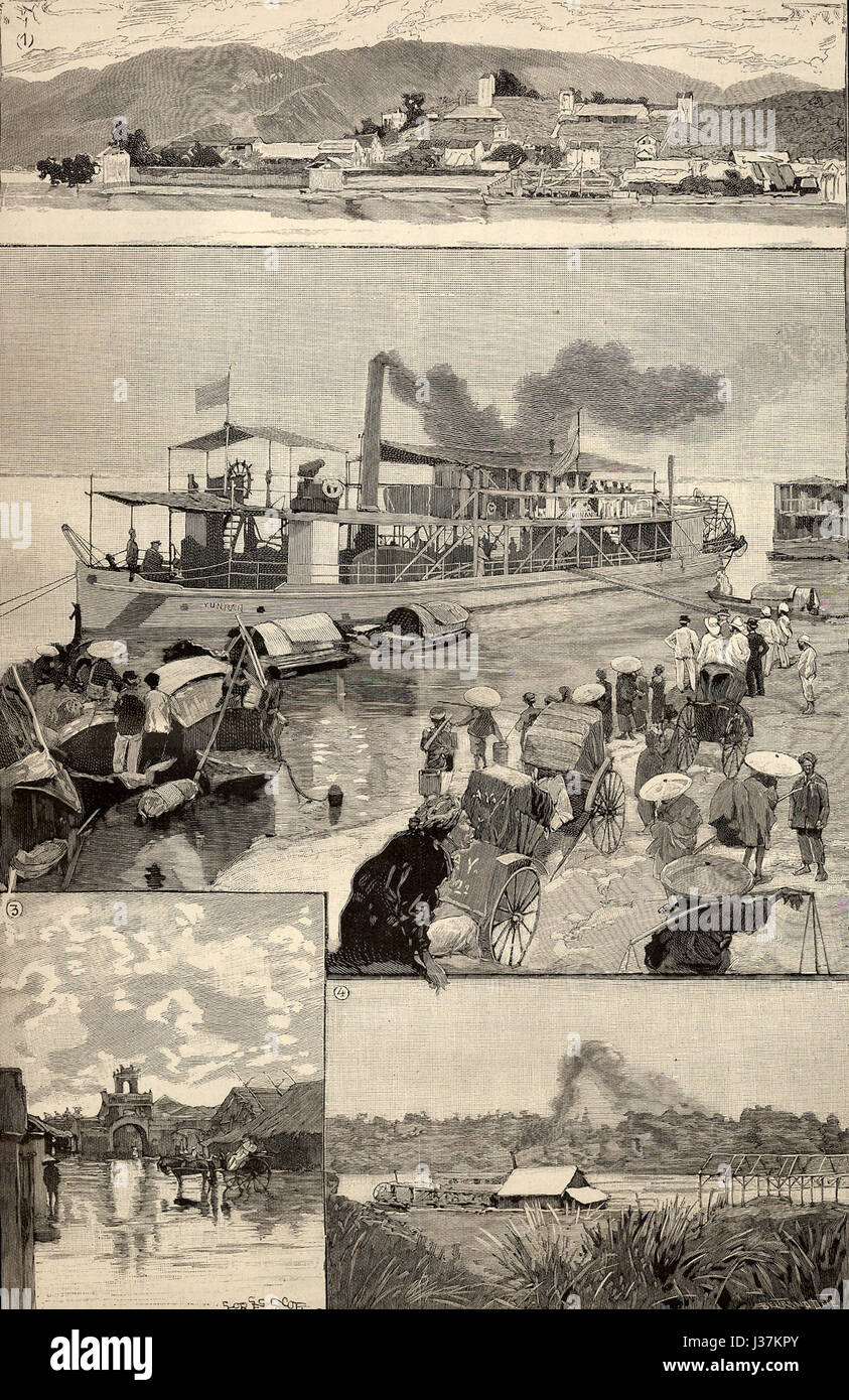 Colonies of the second French colonial empire Stock Photo - Alamy