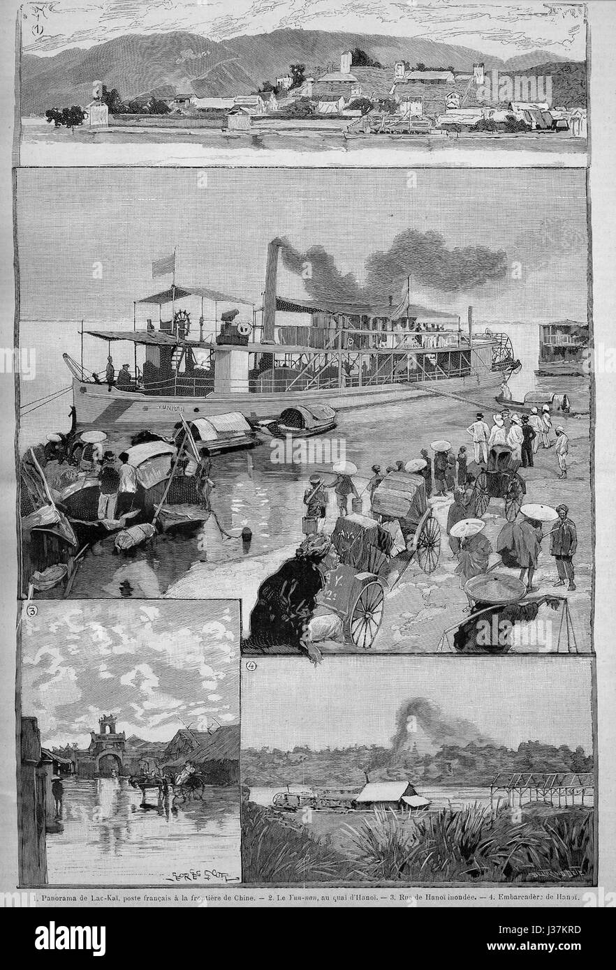 The second French colonial empire began in the early 19th century and ...