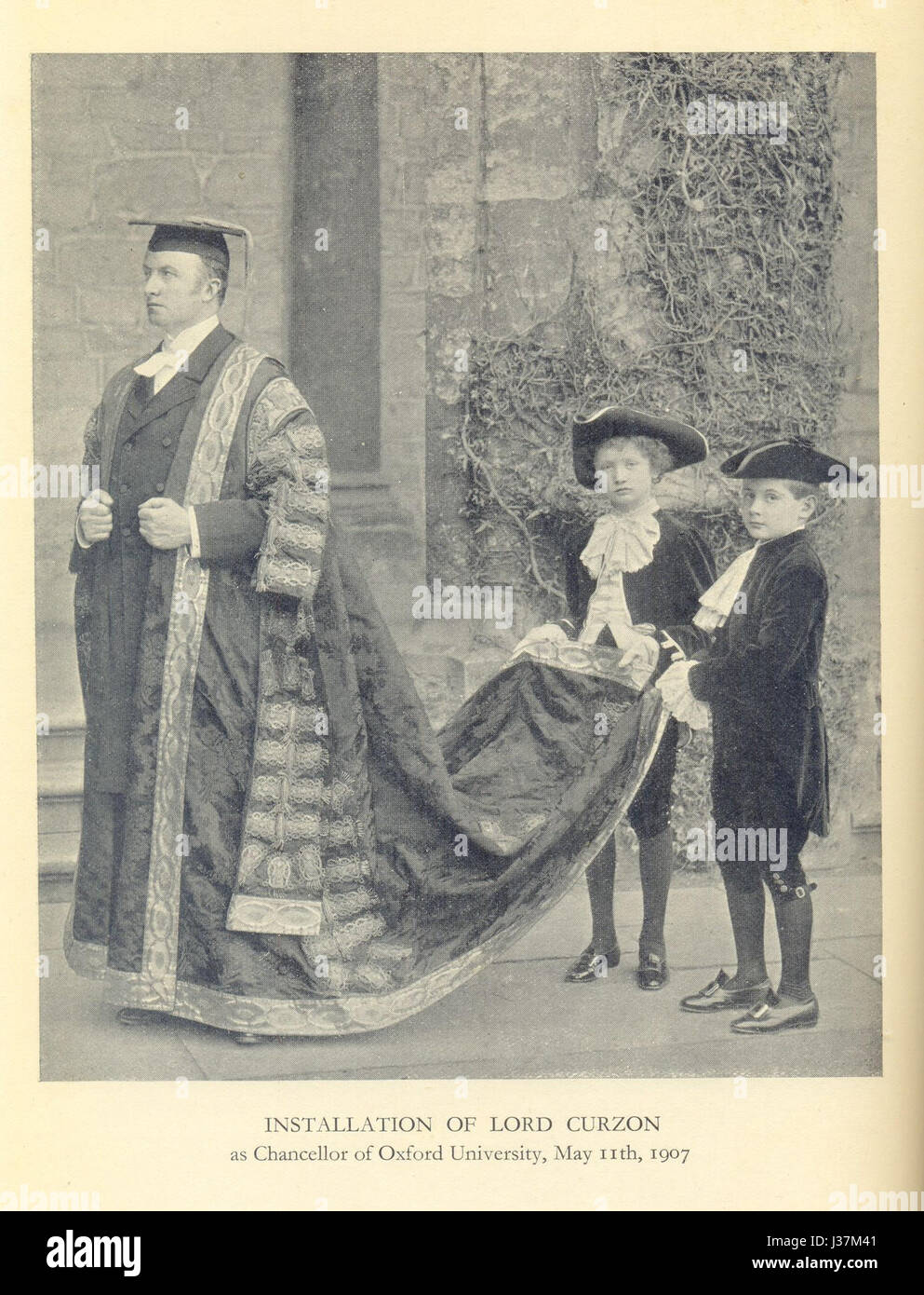 A historical reference to Lord Curzon's tenure as Chancellor, focusing ...