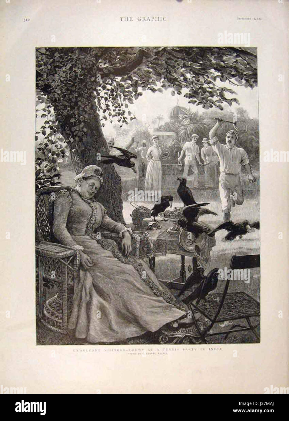 'Crows 1' is a depiction of crows, often symbolic of mystery ...