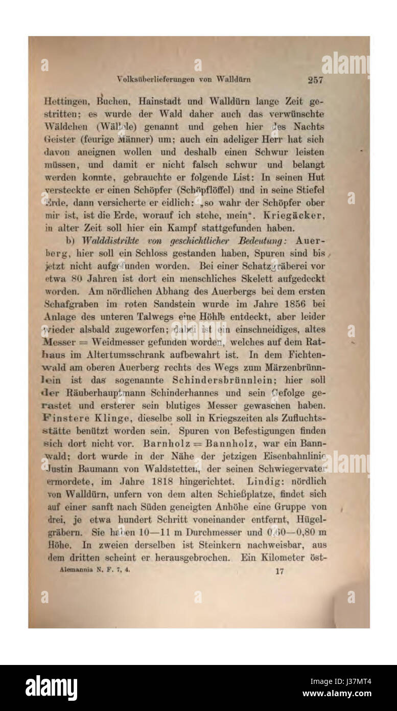 De Alemannia XXXIV 265 is a historical text or manuscript that focuses ...