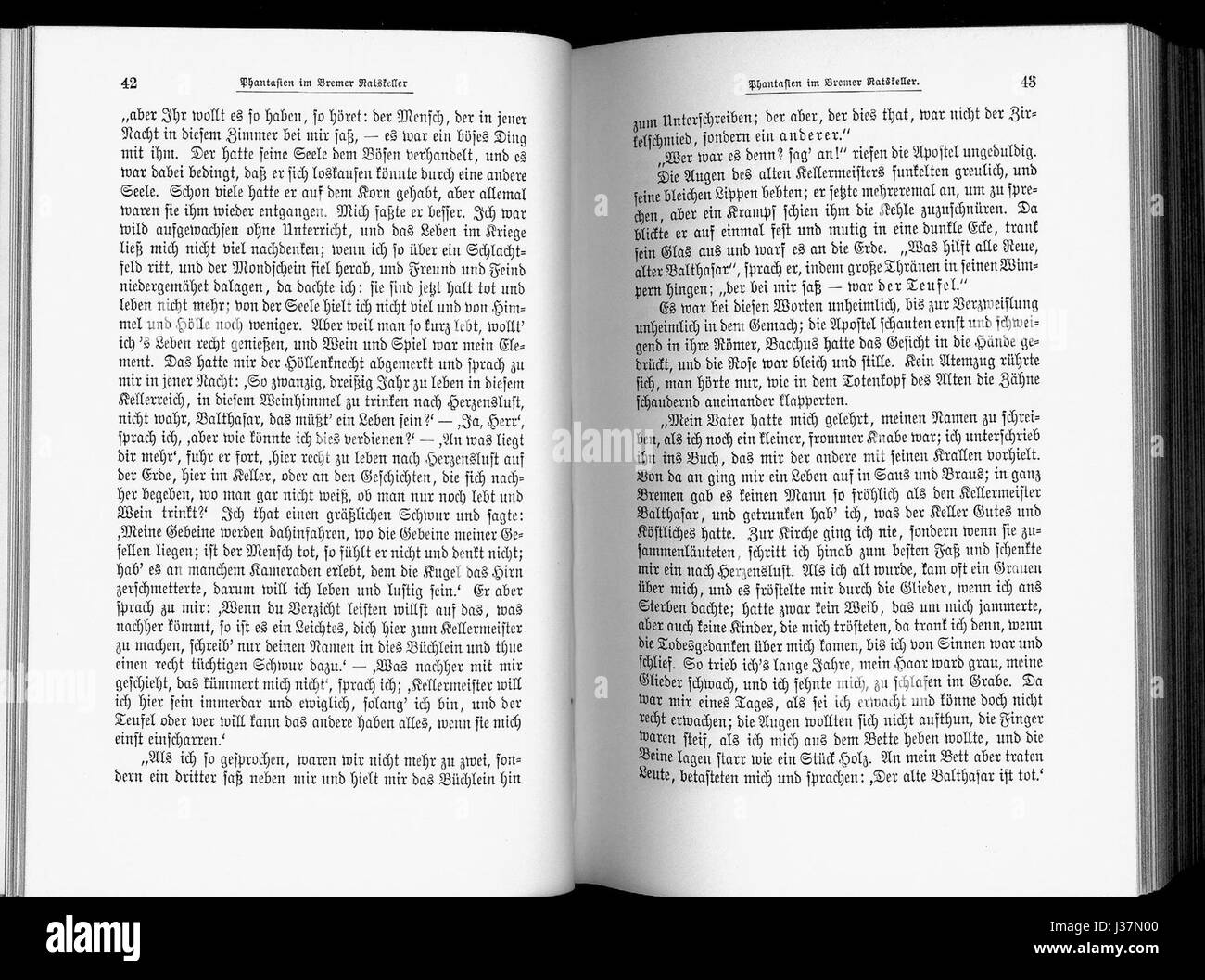 This refers to volume 2 of the works of Wilhelm Hauff, a German author ...