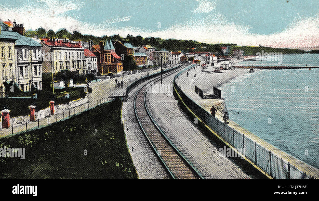 Map of dawlish hi-res stock photography and images - Alamy