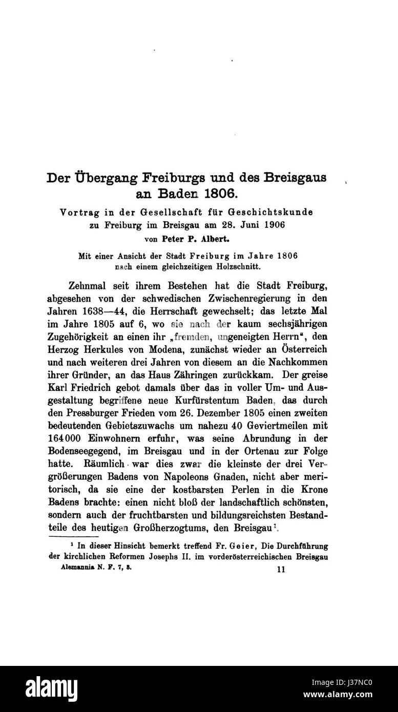 'De Alemannia' is a historical work, likely referring to a text ...