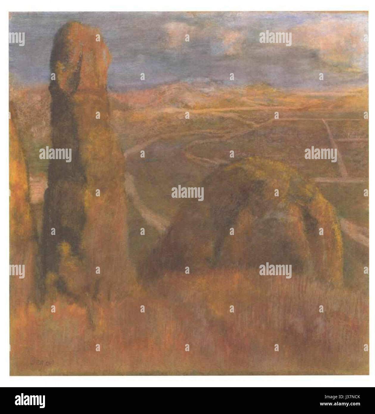 Edgar degas landscape hi-res stock photography and images - Alamy