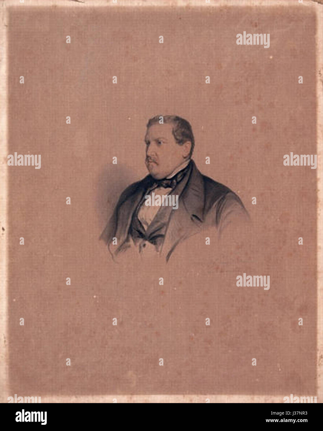 This portrait by Paul Delaroche features Count Alphonse de Feltre, an ...