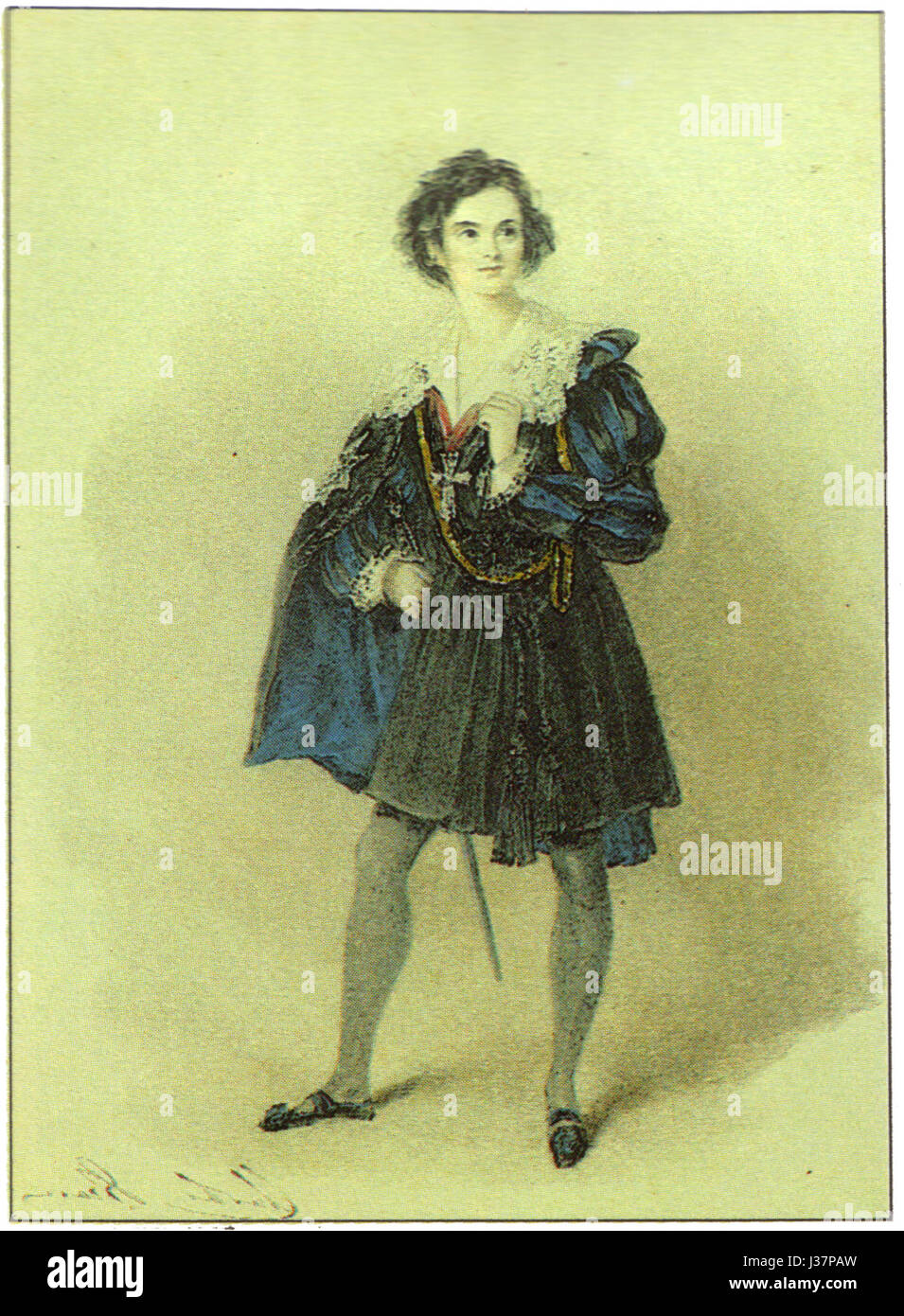 Charles Kean, a prominent English actor, performed in the role of ...