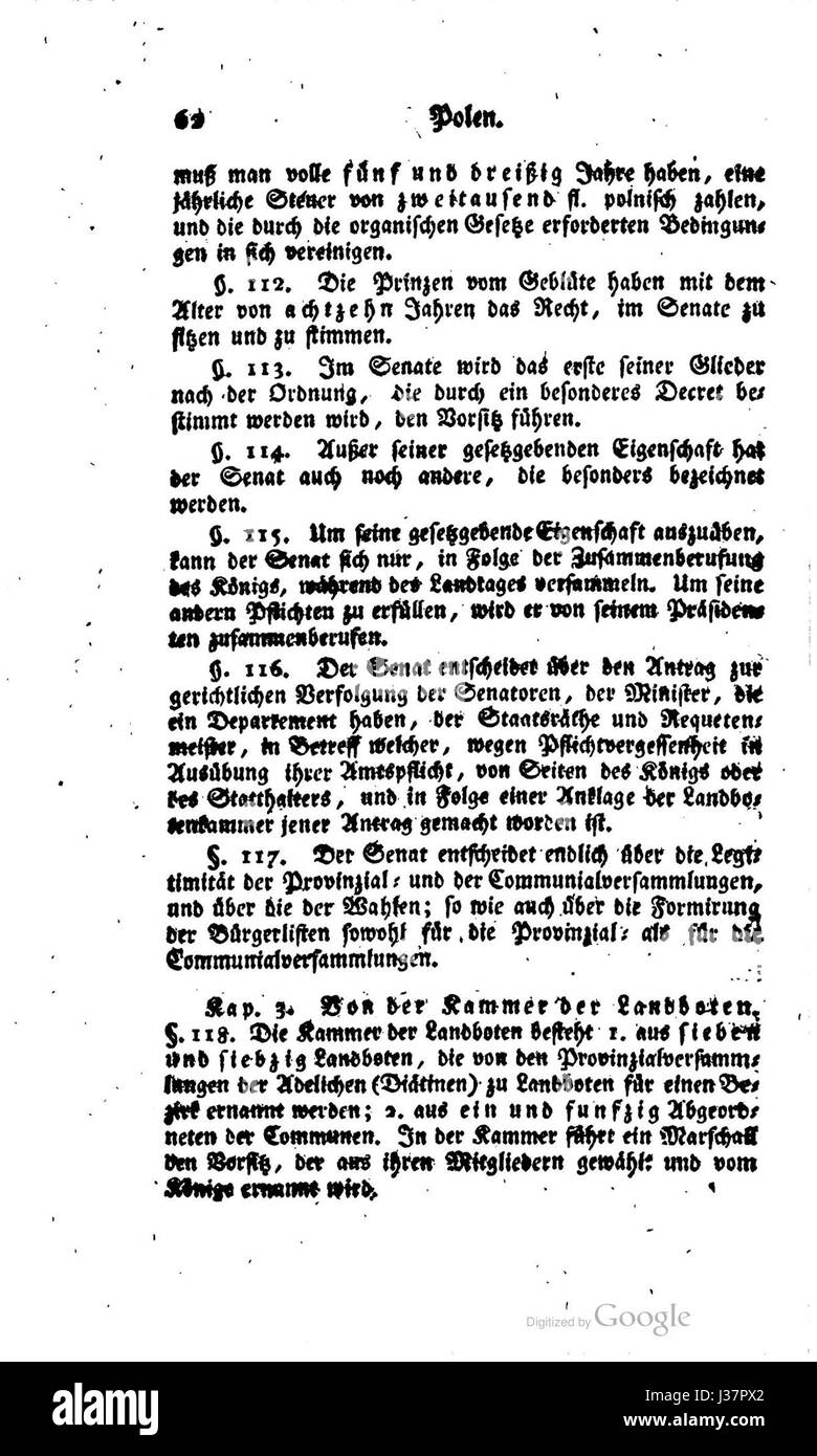 The 'Constitution der europÃ¤ischen Staaten' is a historical document detailing the ...