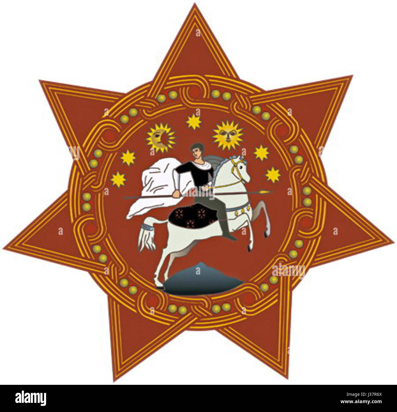 Coat of arms of georgia hi-res stock photography and images - Alamy