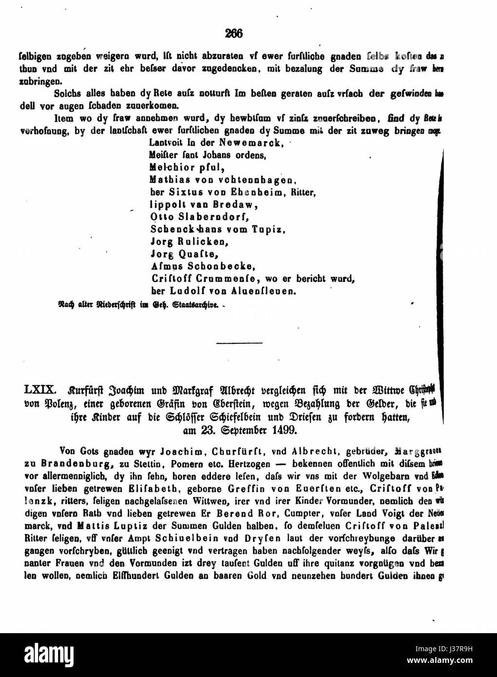 DE CDB 1 18 266 refers to a historical document or archival reference, possibly an entry in a ...