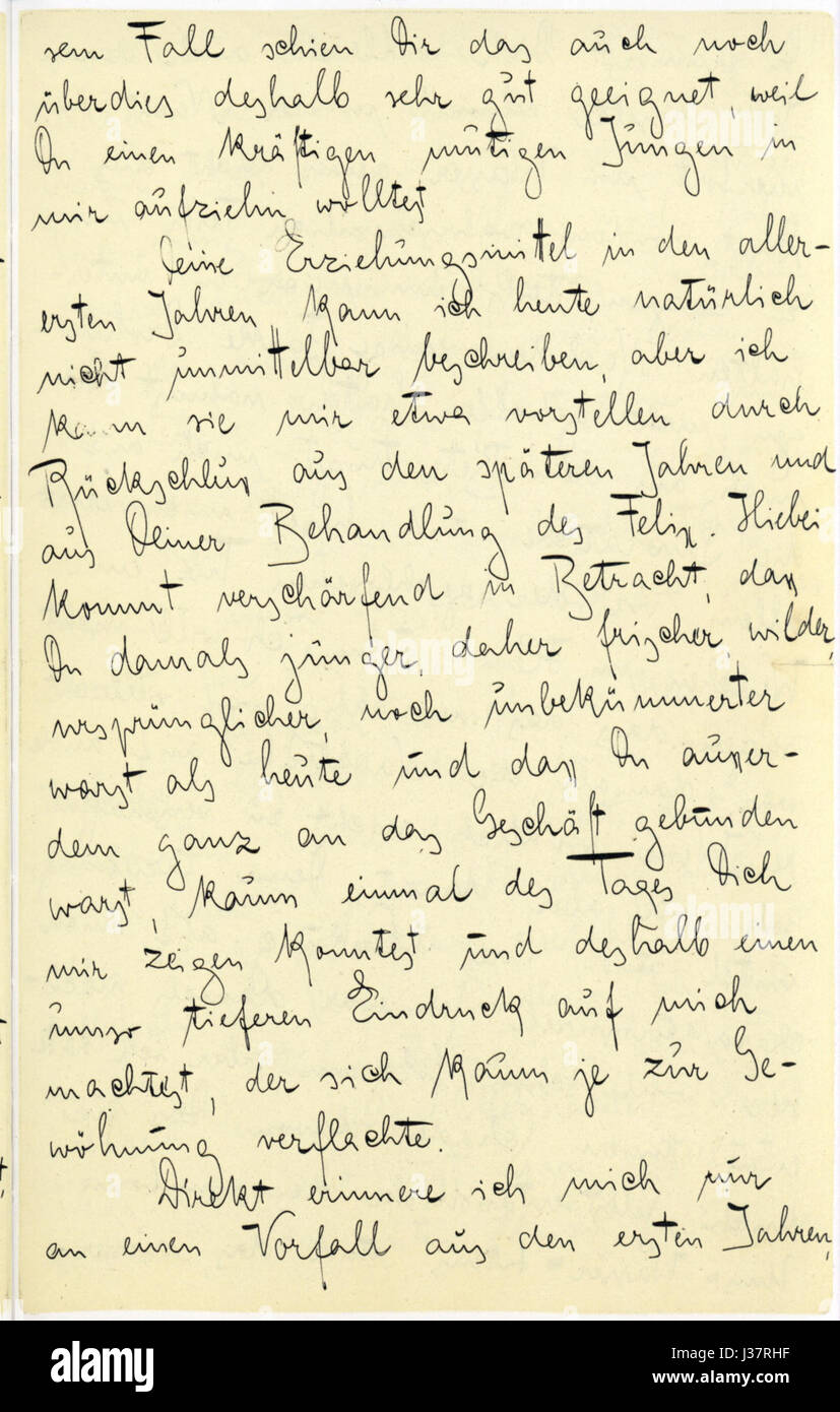 'Brief an den Vater' (Letter to His Father) is a famous letter by Franz ...