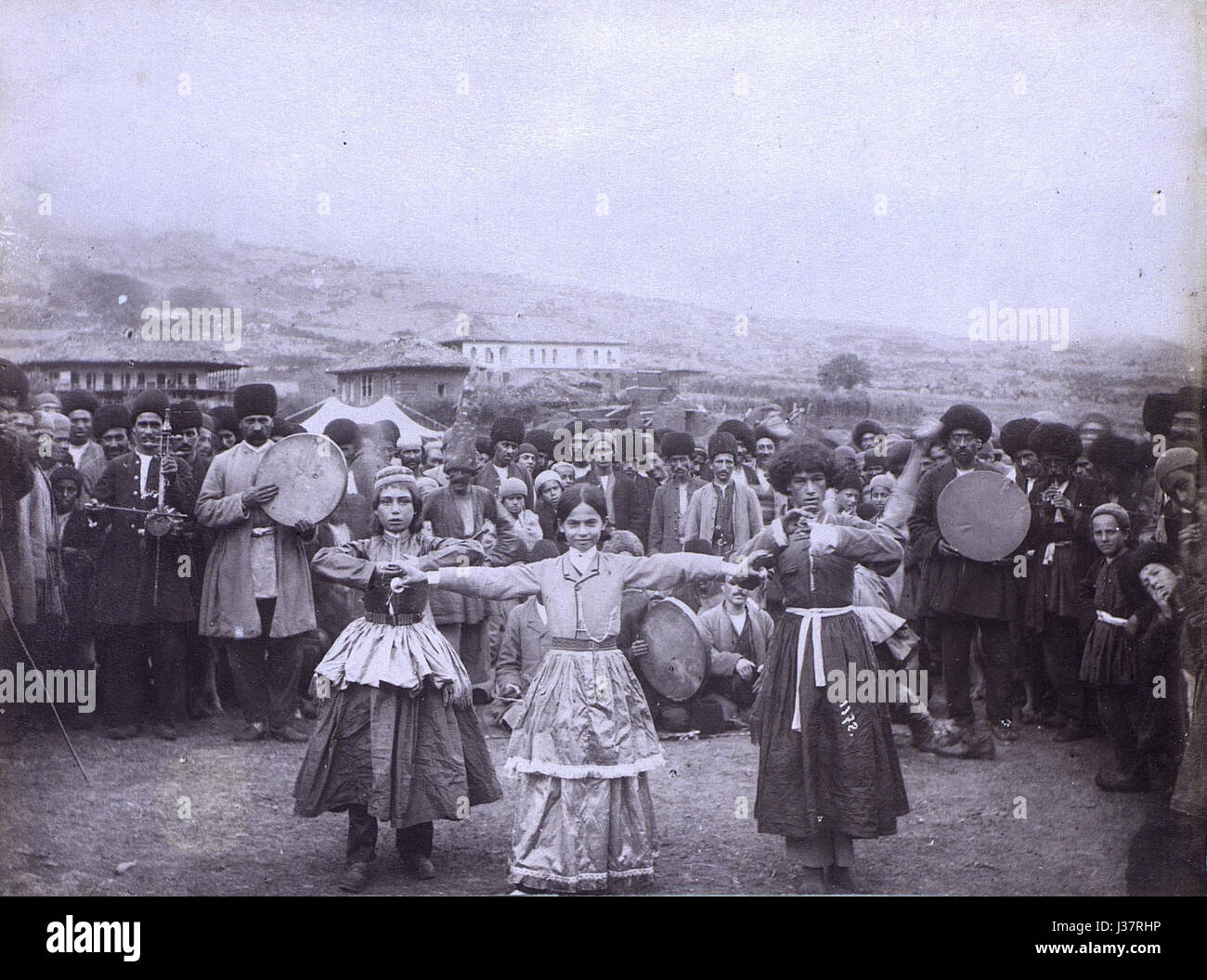Dances of Talysh people in Iran Stock Photo - Alamy