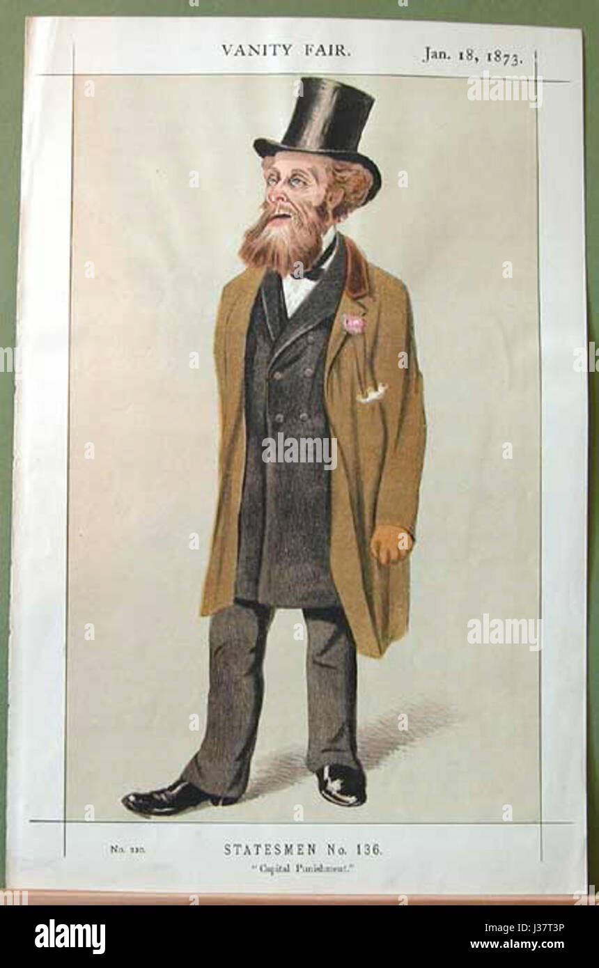 Charles Gilpin Vanity Fair 18 January 1873 Stock Photo - Alamy