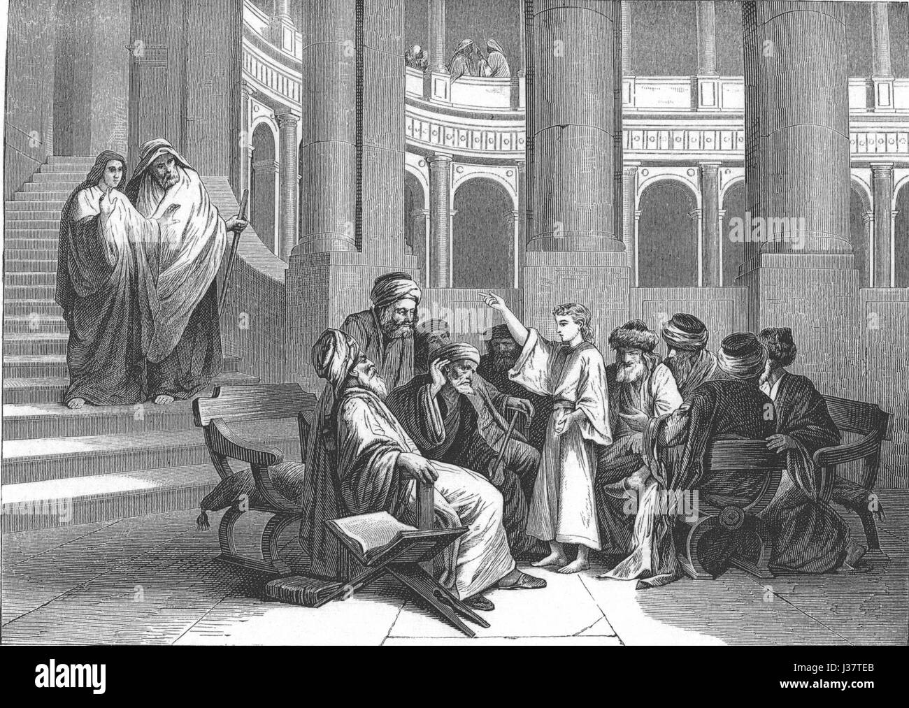 Pharisees vintage illustration hi-res stock photography and images - Alamy