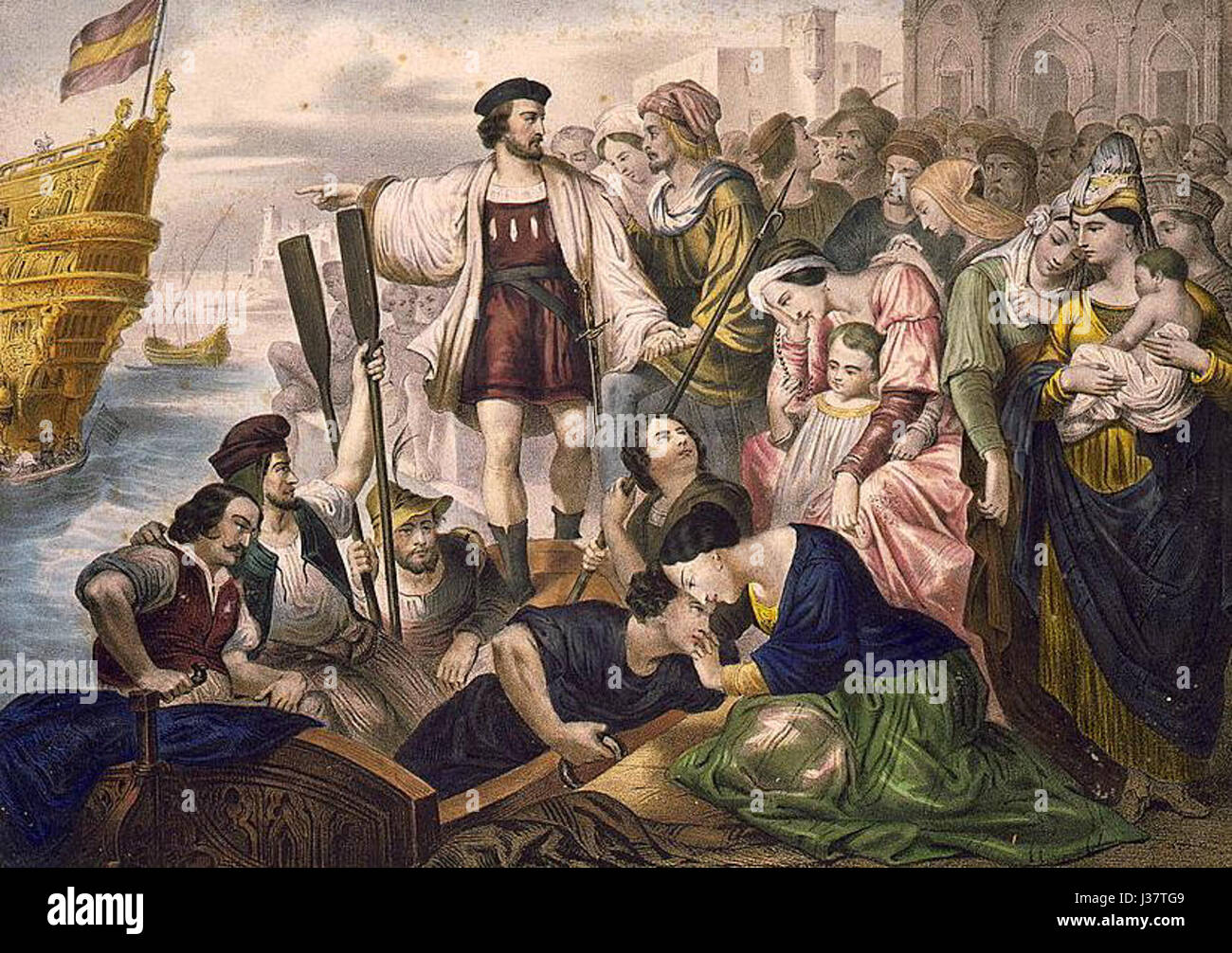 Christopher Columbus, the Genoese navigator, is credited with opening ...