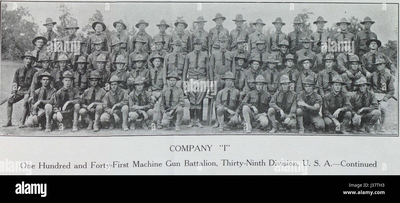 American machine gun battalion hi-res stock photography and images - Alamy