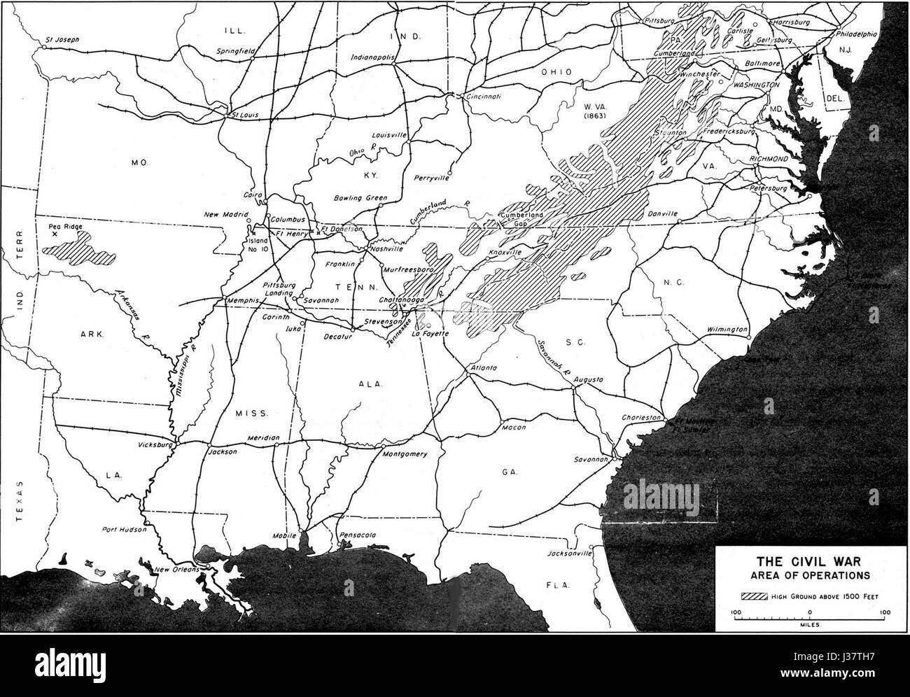 Operations map Black and White Stock Photos & Images - Alamy