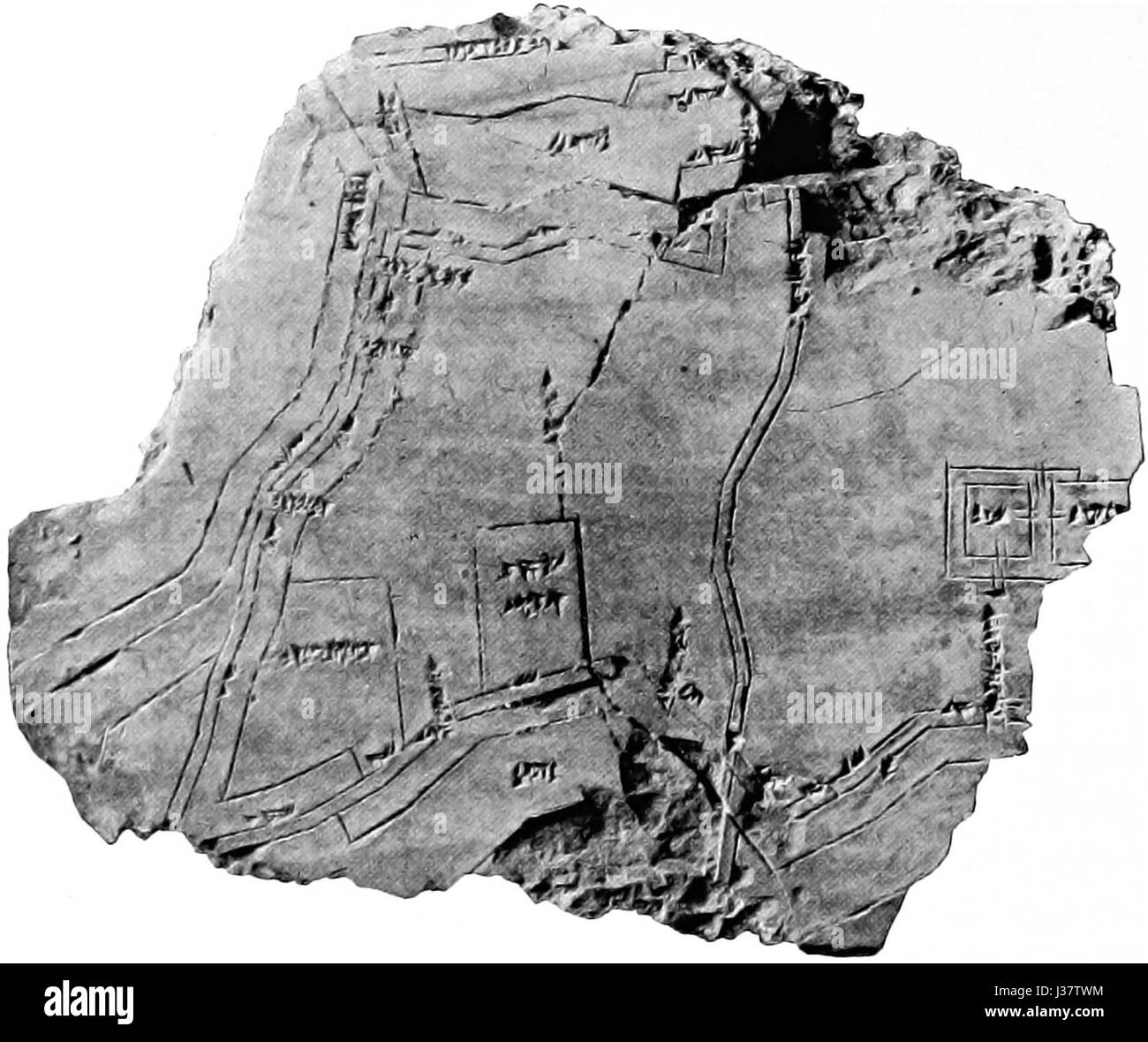 Nippur clay map hi-res stock photography and images - Alamy