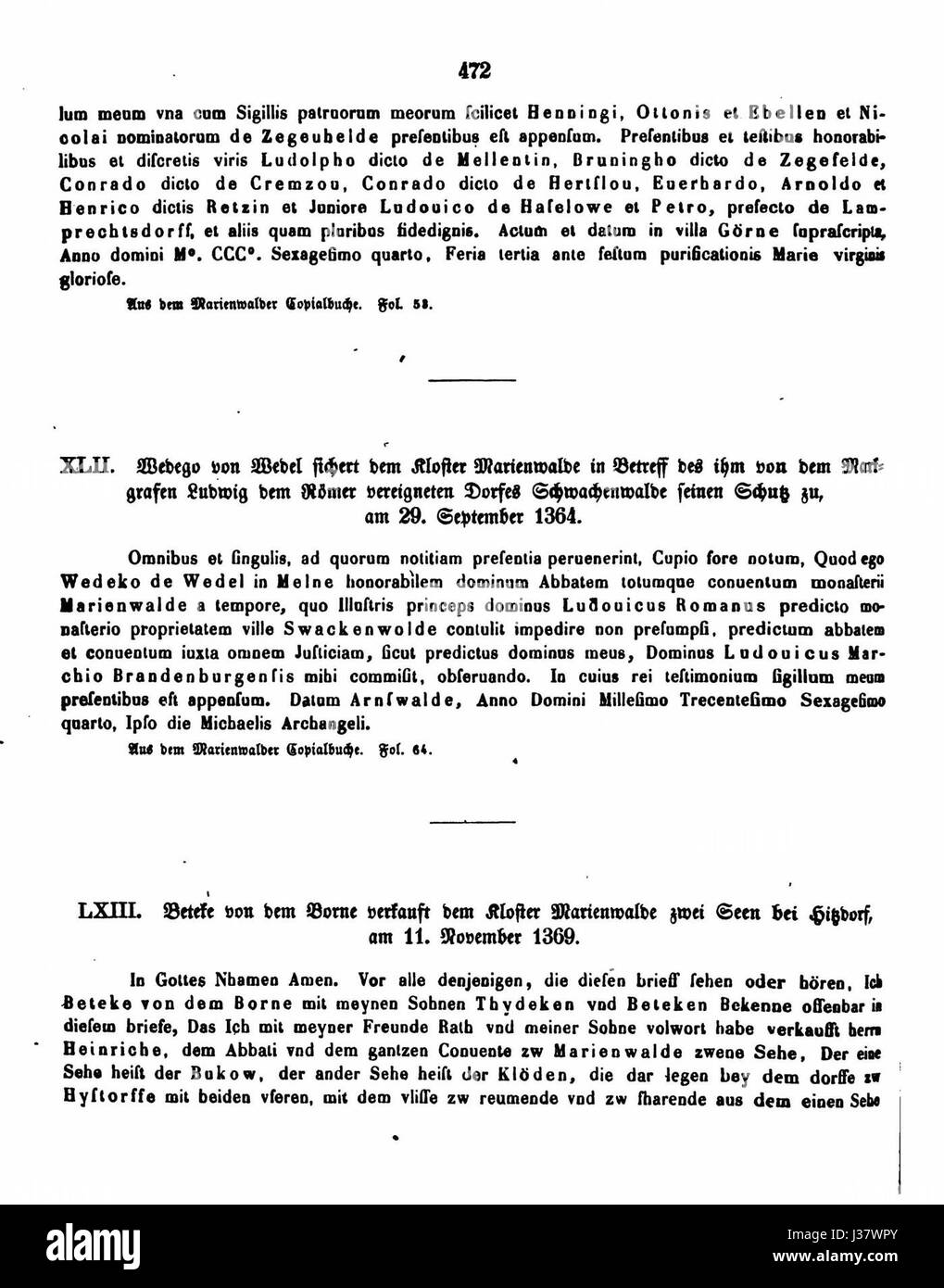 The code DE CDB 1 19 472 refers to a specific archival record, likely part of a collection ...