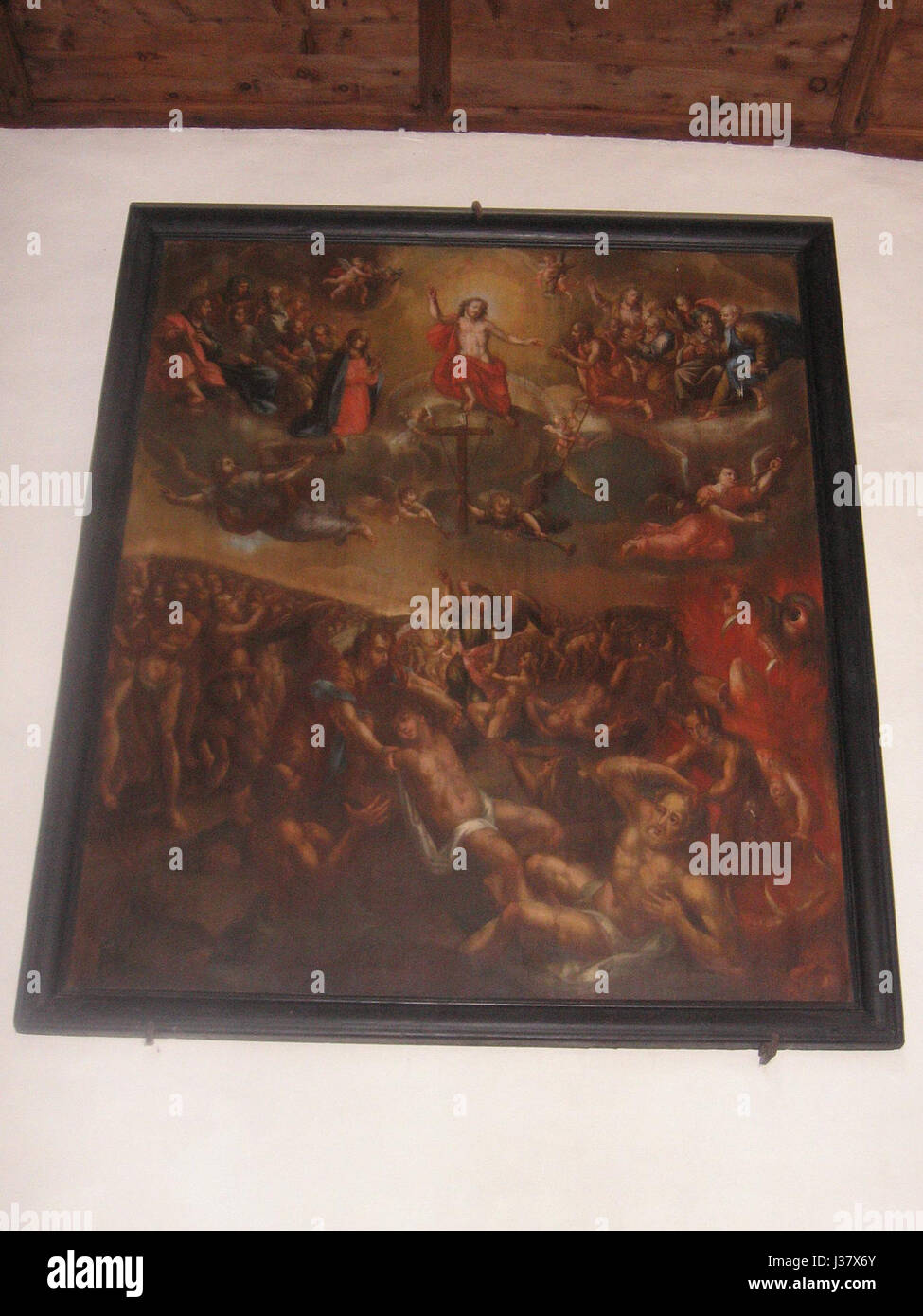 The *Last Judgment* by Danielsberg is a significant artwork depicting ...