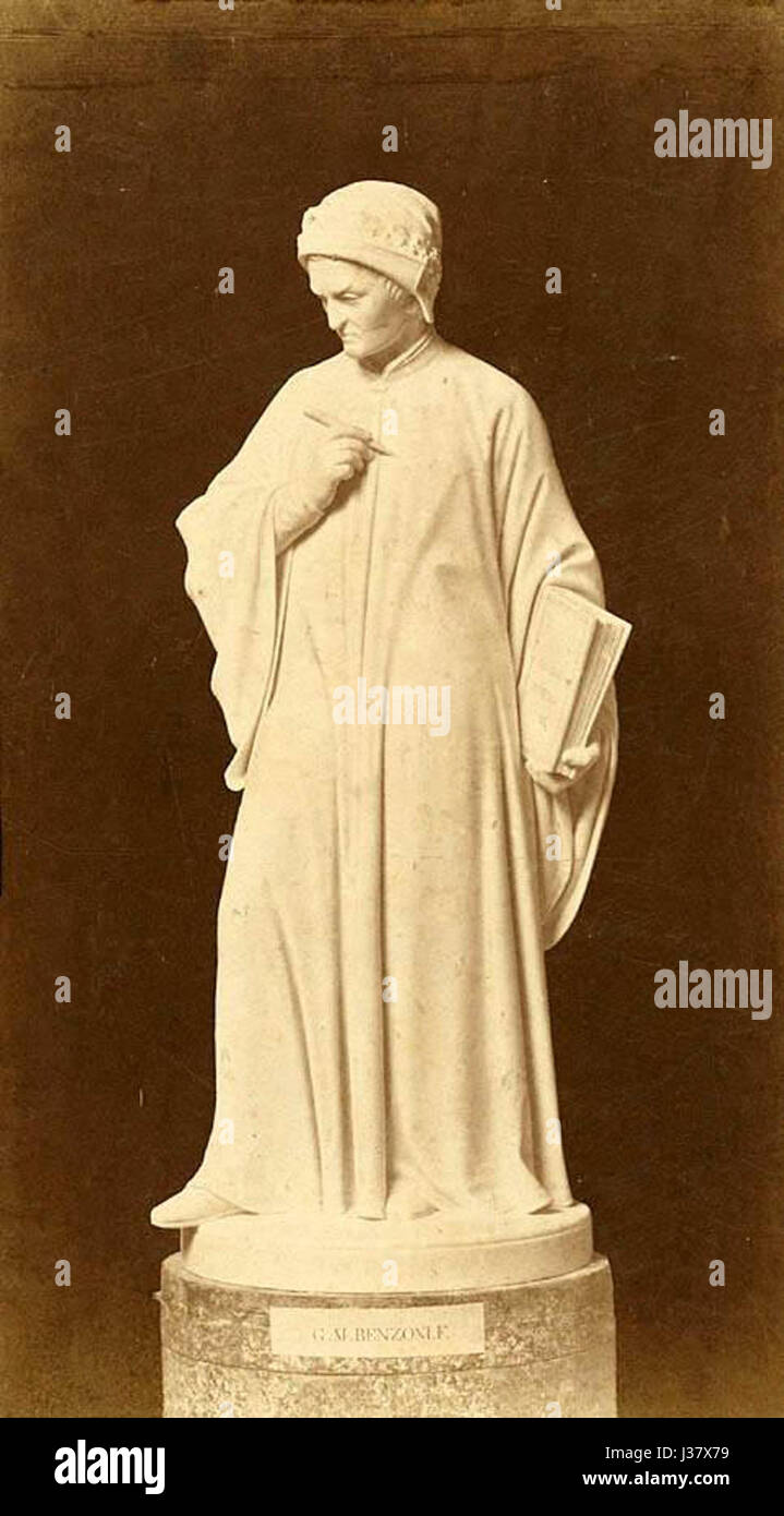 Dante, by Giovanni Maria Benzoni c Stock Photo - Alamy