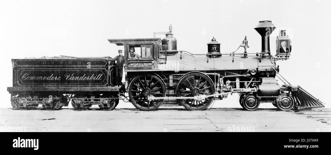 Locomotive commodore vanderbilt hi-res stock photography and images - Alamy