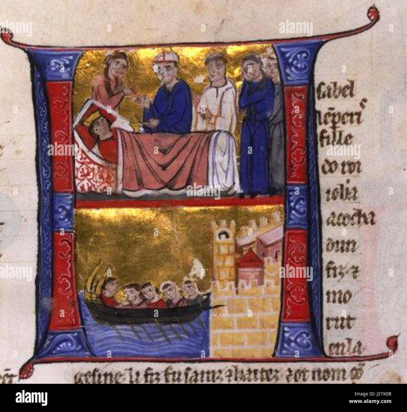 The death of Yolande Isabella marks a significant historical event ...