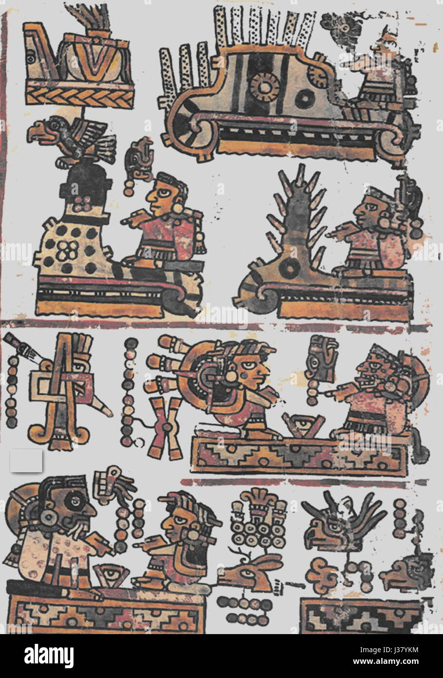 Mixtec codex hi-res stock photography and images - Alamy