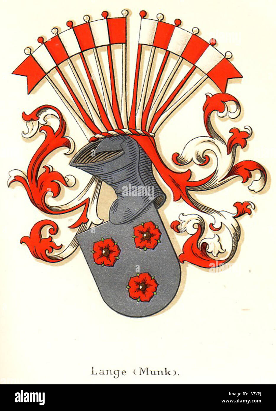 The 'Coat of Arms of Lange Munk' refers to a heraldic symbol associated ...