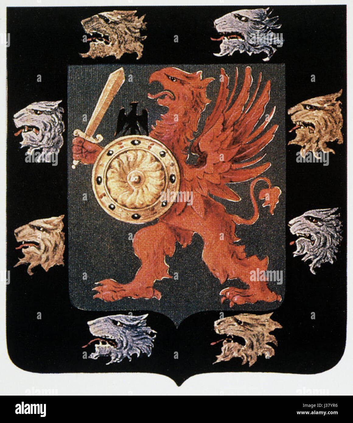 Romanov coat of arms hi-res stock photography and images - Alamy