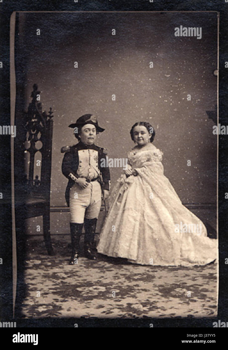 Charles Sherwood Stratton, also known as General Tom Thumb, performed ...