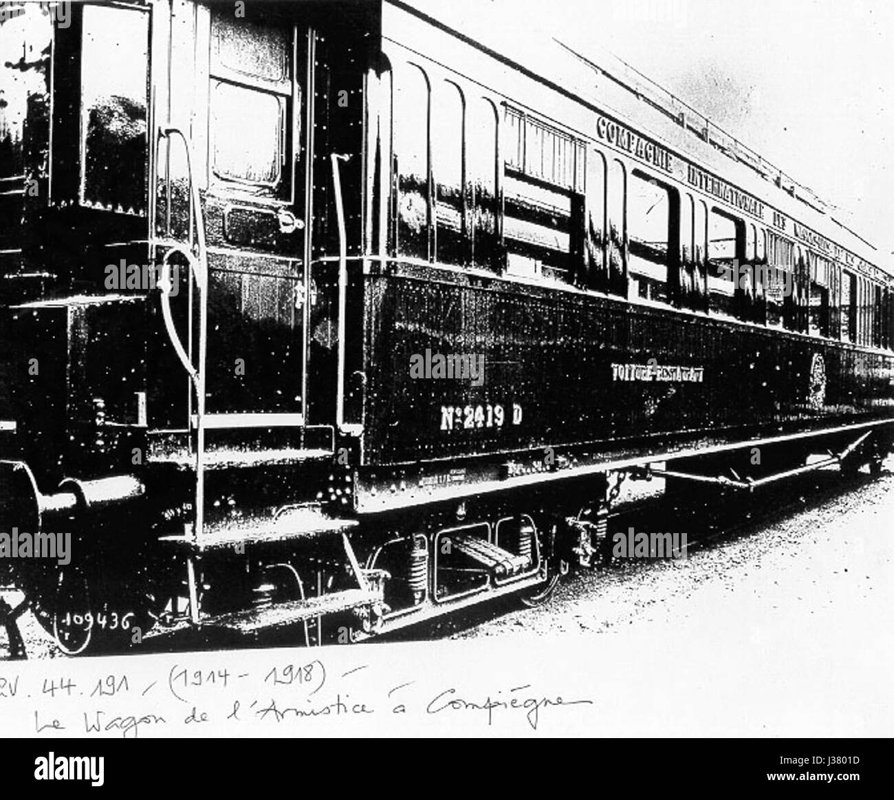 The Compiegnevagnen is a historical carriage that belonged to French ...