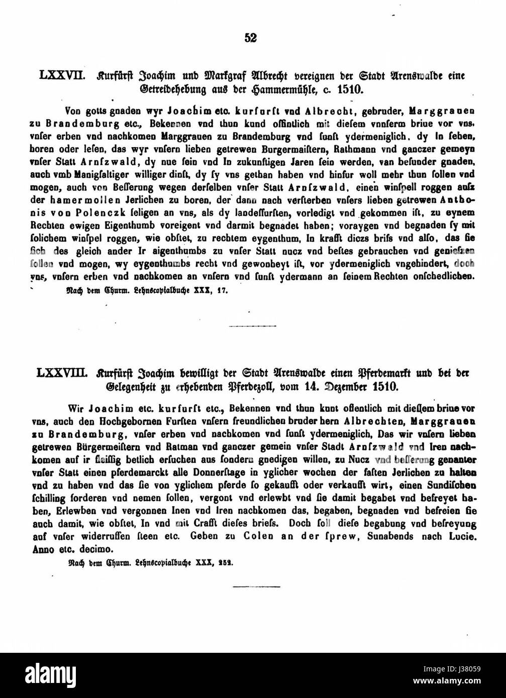 A historical document or item titled 'DE CDB 1 18 052', associated with archives or historical ...