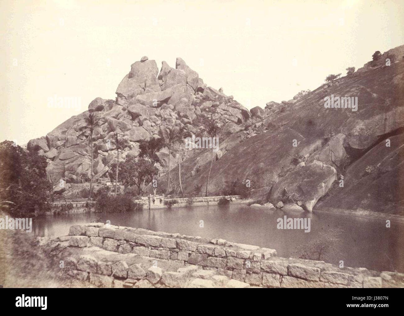 Chittuldroog Tank. Chitradurga Stock Photo - Alamy