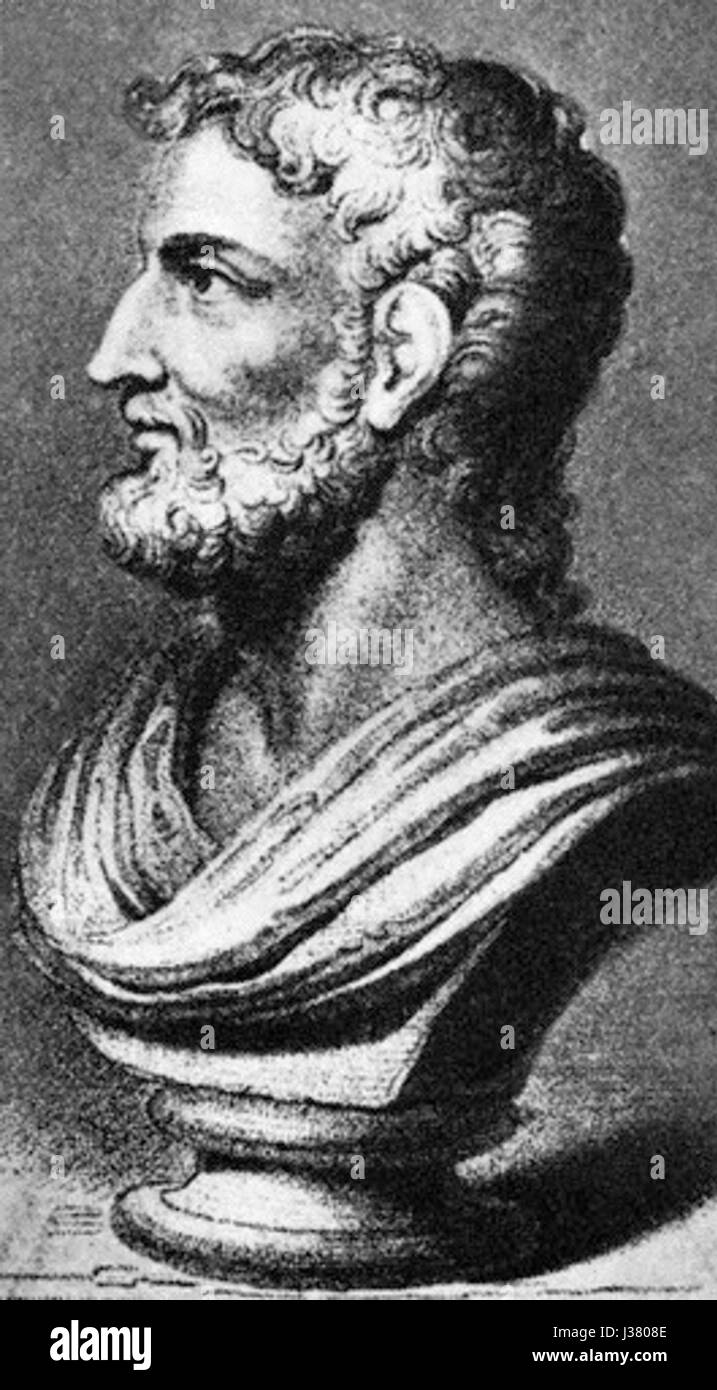 Cornelius Tacitus bearded bust Stock Photo - Alamy