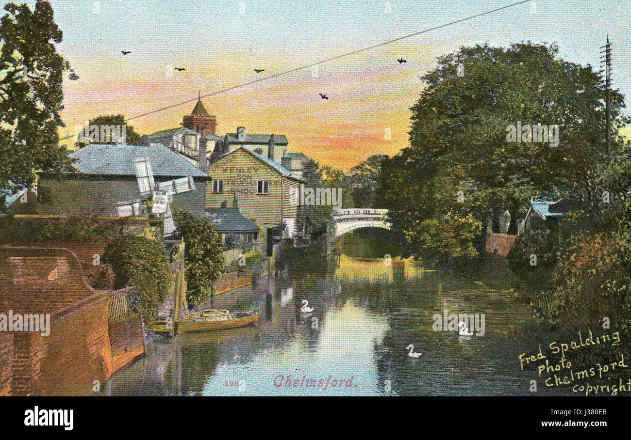 Chelmsford pumping mill Stock Photo - Alamy