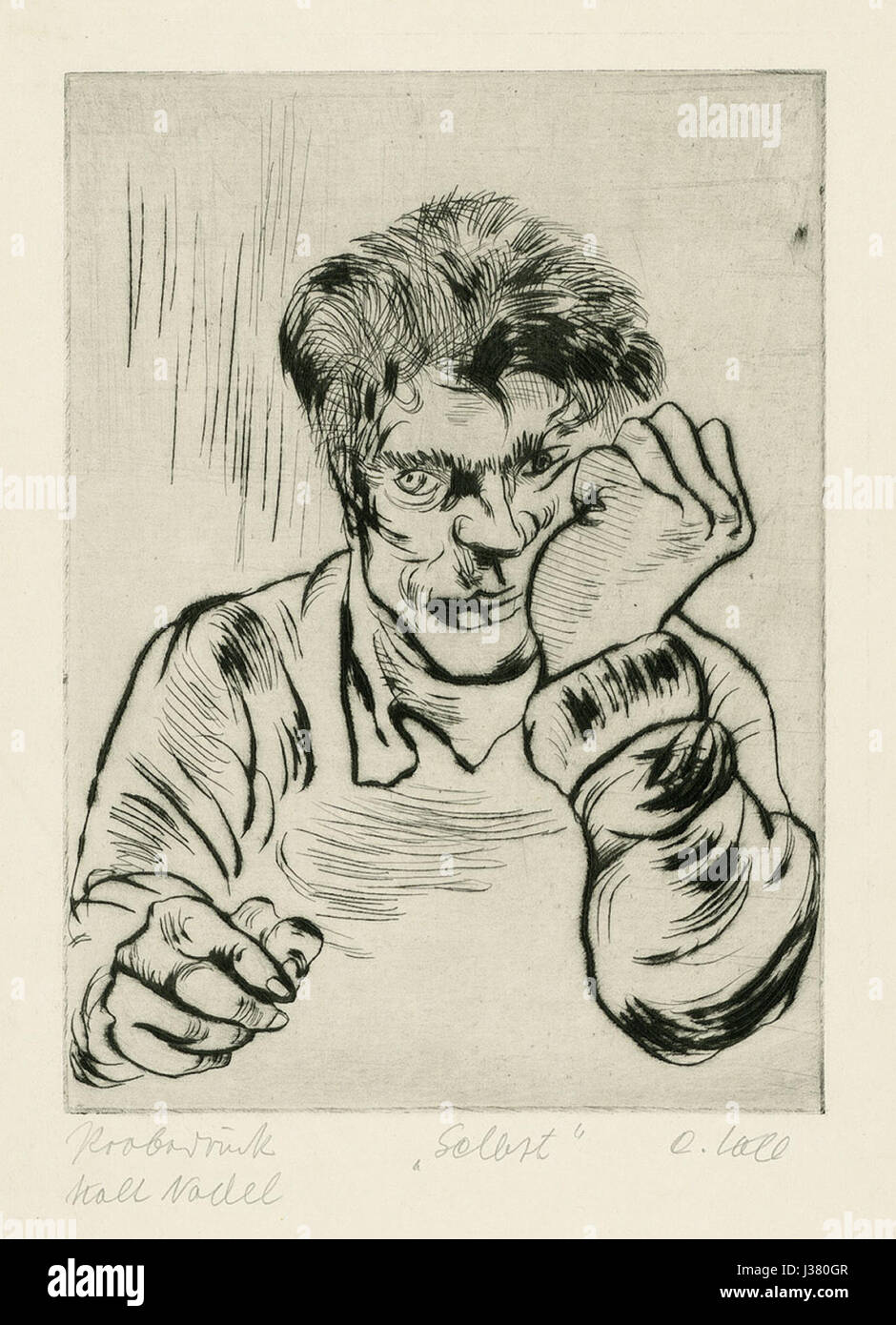 Christoph Voll's 'Selbst' is an artwork reflecting personal expression ...