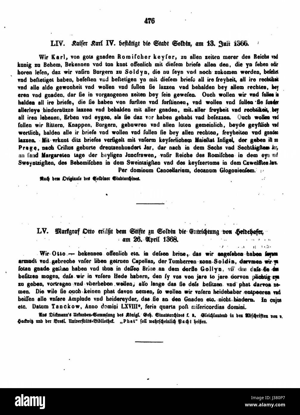 A historical reference, likely a document or record, marked with the ...