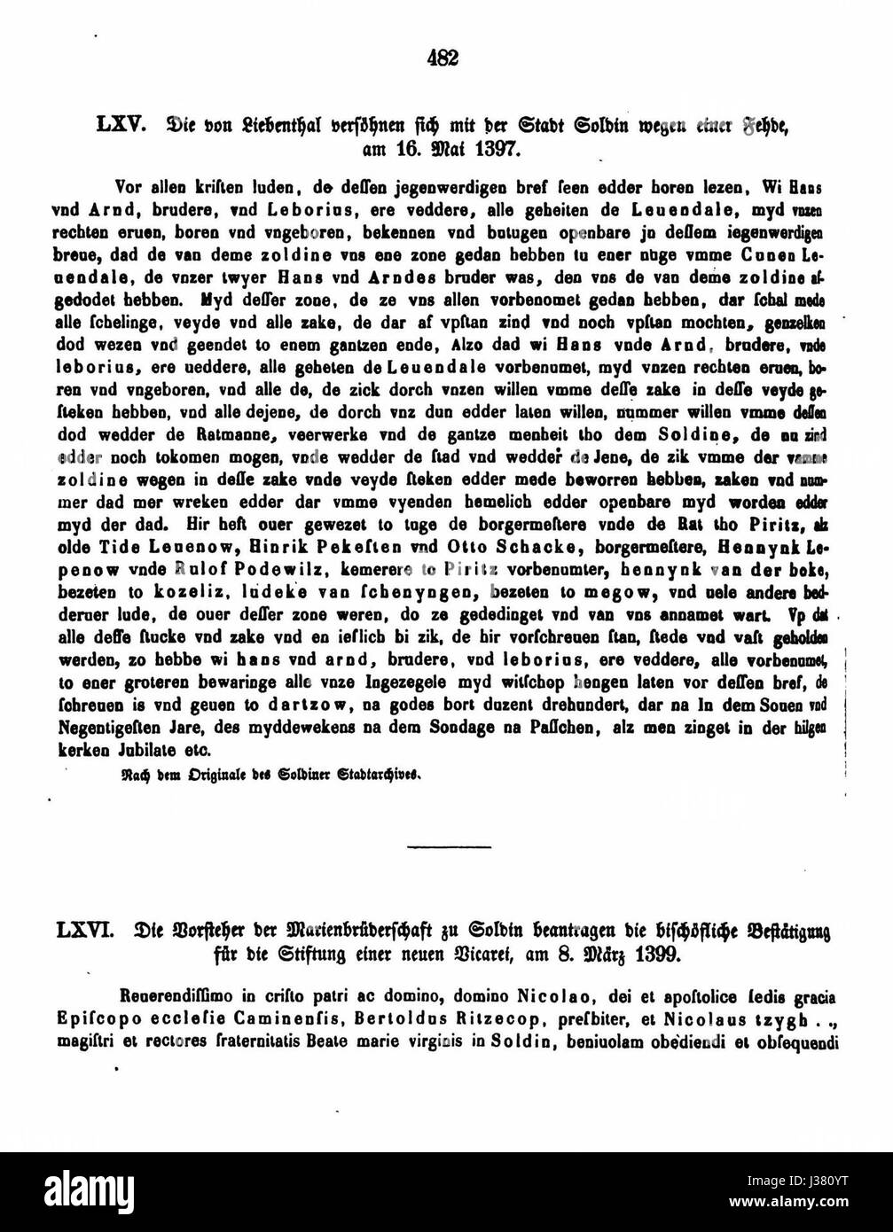 A reference to a catalog or archive entry identified by 'DE CDB 1 18 482'. This could pertain to ...