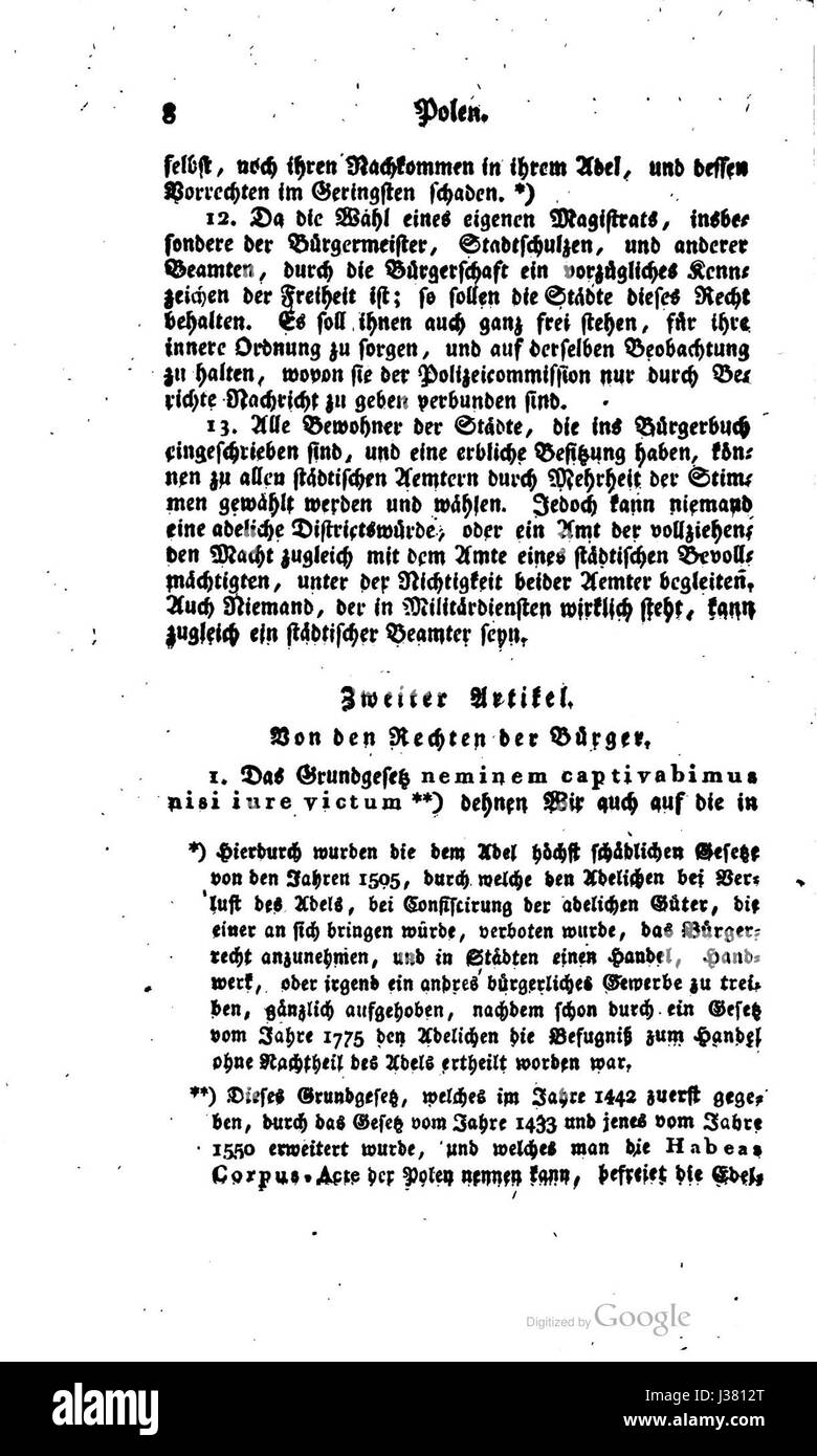 The 'Constitution der EuropÃ¤ischen Staaten' is a historical document detailing the ...