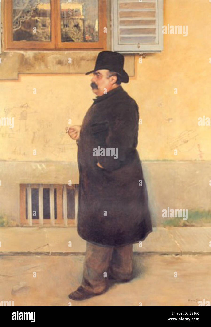 This artwork is a portrait of Yorick, a character from Shakespeare's ...