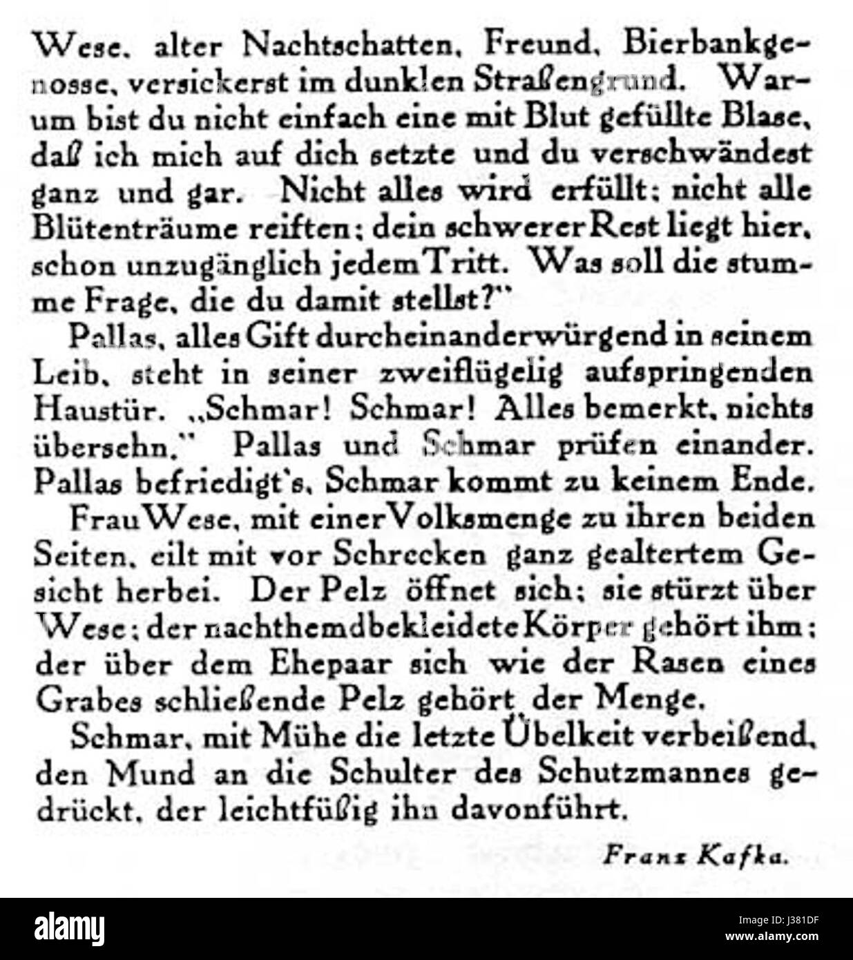 *De Kafka Ein Brudermord* (Kafka: A Brother's Murder) is a work ...