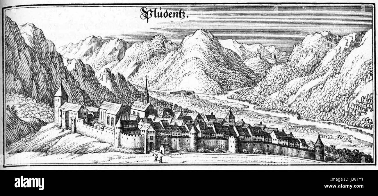 Bludenz map hi-res stock photography and images - Alamy