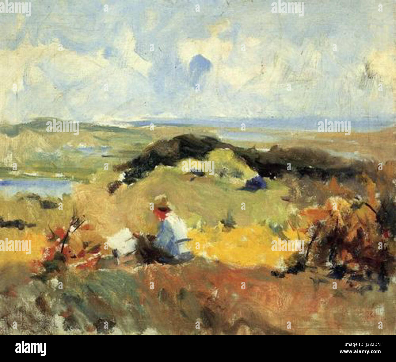 Art painting hawthorne hi-res stock photography and images - Alamy