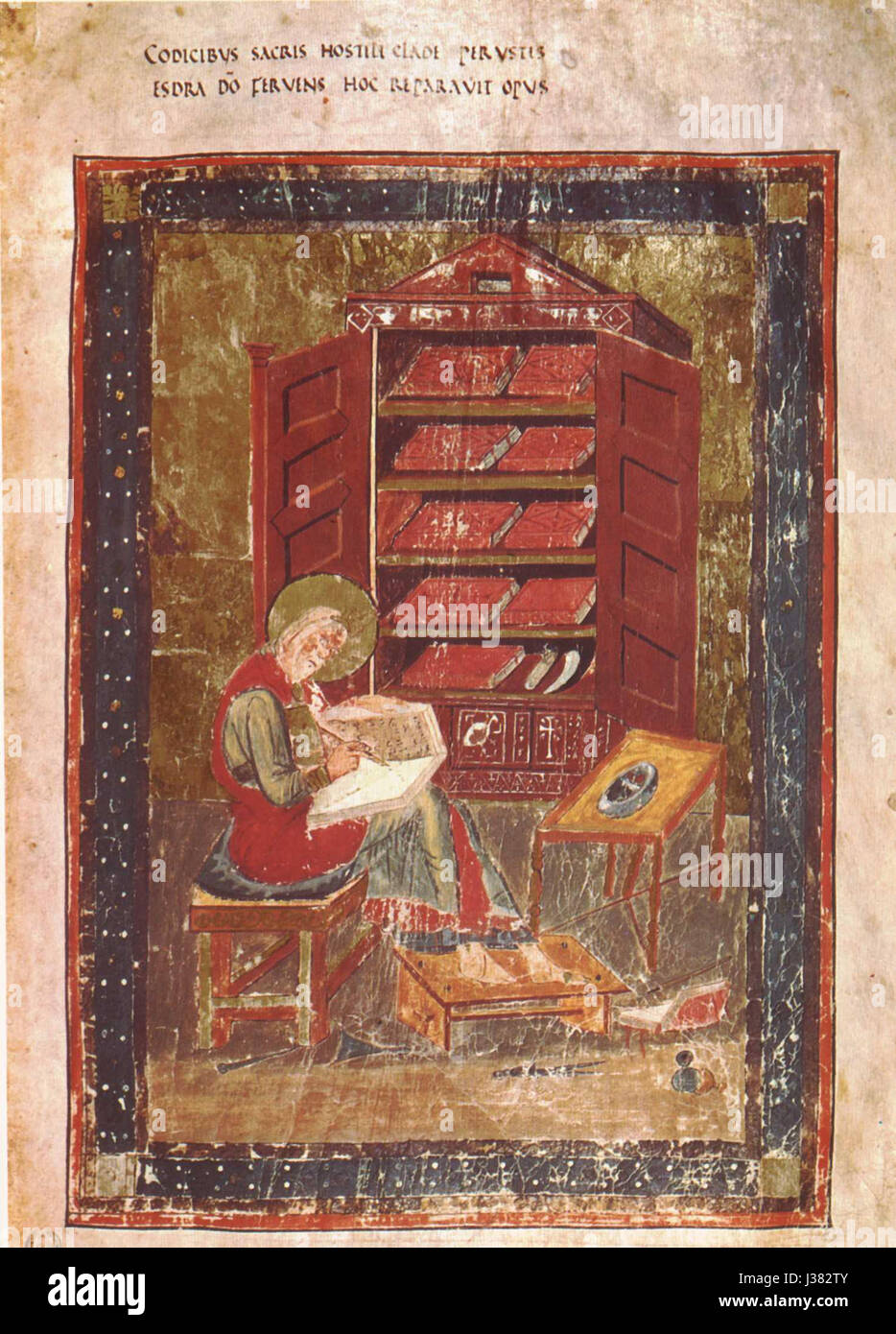The Codex Amiatinus is an ancient manuscript that contains the Bible in ...